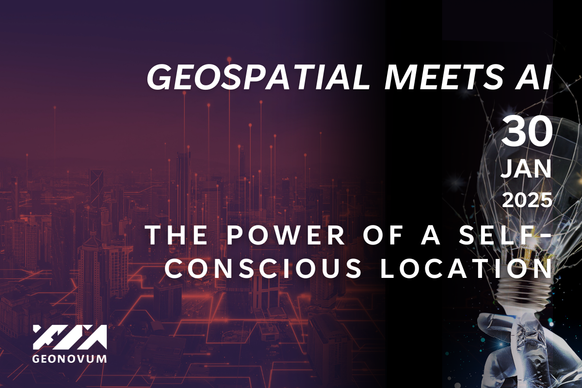 Geospatial meets AI: The power of a self-conscious location | Geonovum